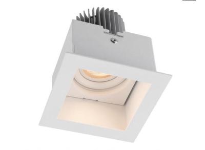 China Adjustable 7W 10W Square Recessed Down Lighting 2700K 3000K With CE Rosh for sale