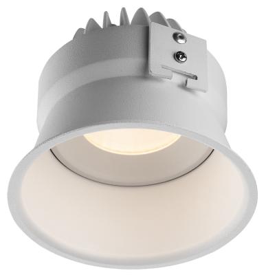 China CE/SAA /RoHS Certified High End IP54 Trimless Round Recessed Fixed Downlight, 15Watt Deep Anti-Glare for sale