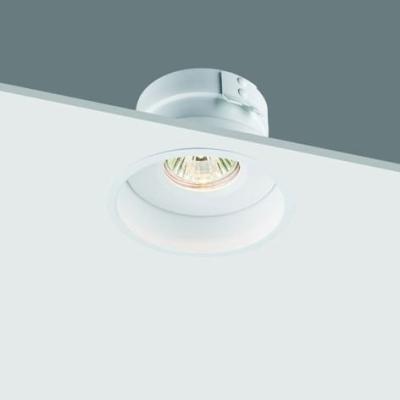 China Halogen GU10 GU5.3 Lamp Holder Recessed LED Downlight Anti - Glare Deep Lamp for sale