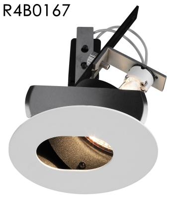 Cina Punto principale messo Downlights di sorgente luminosa della lampada QR-CB51 dell'alogeno Alumnum/di Downlight in vendita