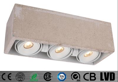 China 3*30W Aluminum Led Recessed Downlight , Hotel Commercial Led Downlights IP20 for sale