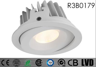 Cina Il diametro 135*H 64MM ha tagliato PANNOCCHIA messa LED bianca Downlights dell'alluminio 720mA di inclinazione 30deg 30W 2700-3000K IP54 del foro 124MM la mini in vendita