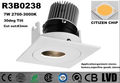 Cina 3 anni della garanzia LED del punto di Downlights della casa di riflettori messi LED interni della PANNOCCHIA in vendita