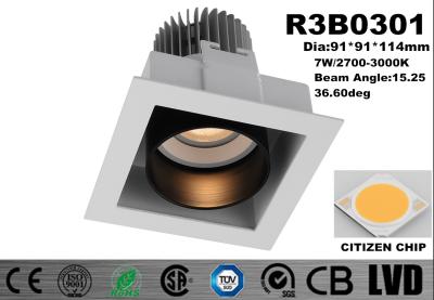 Cina 7W 2700K - l'interno 3000K ha messo il LED Downlights per l'hotel 50000 ore di durata della vita in vendita