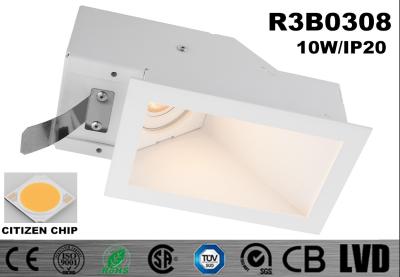 Cina Acciaio/alluminio europei ribaltabili della disposizione di rettangolo di Downlights del punto di profilo LED in vendita