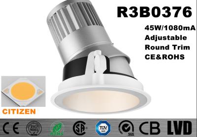 Cina Durata della vita lunga 50000 ore del LED del punto di alluminio 2700k - 3000K ritaglio 175mm di Downlights in vendita