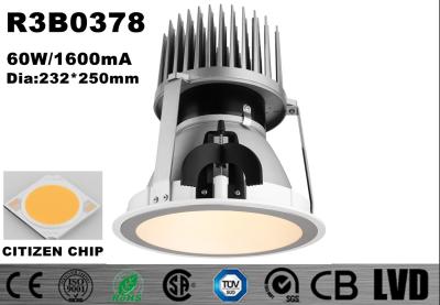 Cina Alto LED Downlights alluminio messo regolabile efficiente del CITTADINO 3 anni di garanzia in vendita