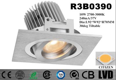 Cina Il soffitto di alluminio di luminosità d'altezza 10 watt LED mette in luce Downlights principale commerciale in vendita