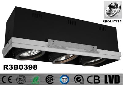 Cina Trimless quadra Downlight regolabile messo 75W con la scatola di giunzione 3 anni di garanzia in vendita