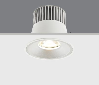 China 60W 5000lm COB LED Recessed Downlight Adjustable LED Downlights For Lobby / Hotel for sale