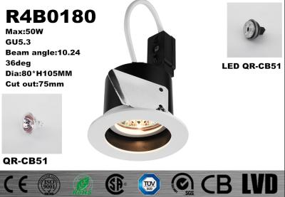 Cina Il punto Downlights di IP20 GU5.3 Dimmable LED Led messa 50 watt può luci in vendita
