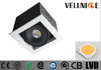 Cina 10W quadrano i riflettori principali soffitto 3000K 30 gradi ribaltabili con la scatola di giunzione in vendita