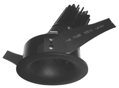 China 10W LED Recessed Downlight Pured Aluminum Body 36 degree Adjustable for sale