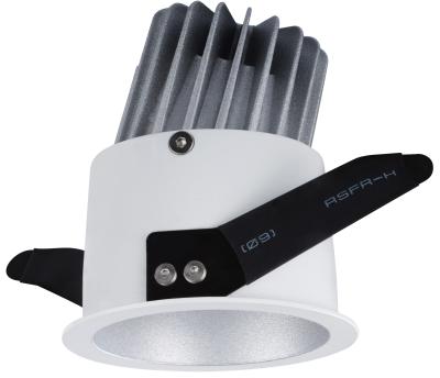 China 7W IP44 Compact High efficiency COB LED Recessed Downlight Dia.70*H77.6mm for sale