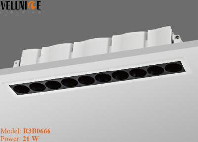 China 21 Watt Glare - Less LED Recessed Downlight , Mutiple Head Laser Blade Led Downlight for sale