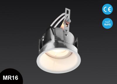 China Anti glare Indoor Recessed 7w Round Deep Recessed LED Downlight Replace MR16 Lamp Fixtures for sale