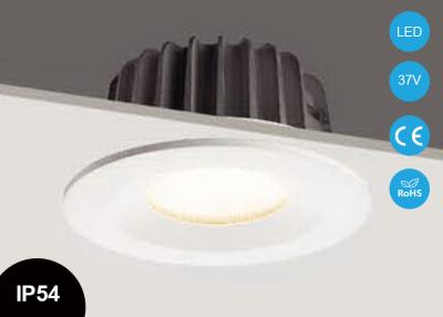 China IP54 Waterproof 15W COB LED Recessed Downlight For Bathroom With Die-Casting Aluminum Alloy for sale