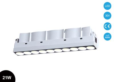 China 21W Rectangle LED Linear Spotlight Trimless LED Downlight WITH Aluminum Alloy for sale