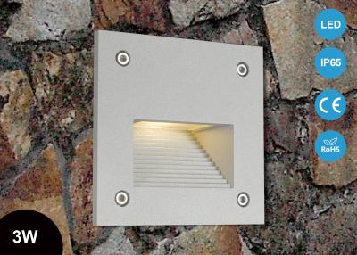China 3W IP65 CE ROHS Approval Outdoor LED WALL Lights / Decorative Square LED Stair Lights for sale