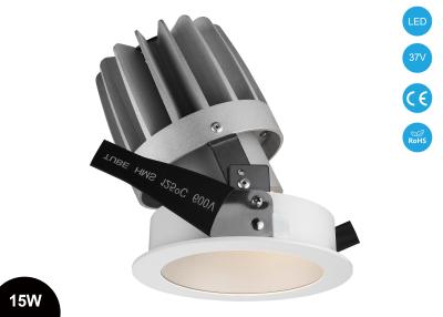 China 4.5 Inch 15W Recessed Dimmable LED Downlights with 60° Bean angle for sale