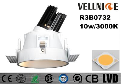 China SGS Recessed COB LED Downlight , 10 Watt 37v Led Down Lights For Homes for sale