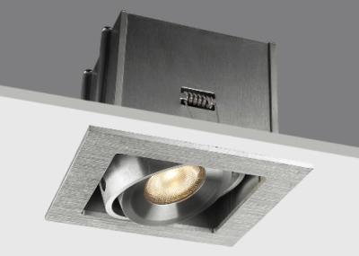 China 6W IP20 Pure Aluminum LED Recessed Downlight 3000K 700mA Hotel Down Lights for sale