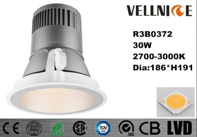 China Pure Aluminum Low Voltage LED Recessed Lighting for Commercial Lighting / Model Rooms IP20 30W/R3B0372 for sale