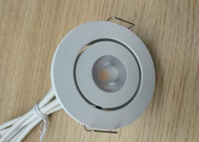 Cina IP44 mini punto ribaltabile Downlights del giro 3W 2700K LED con il driver di 300mA LED per il bagno in vendita