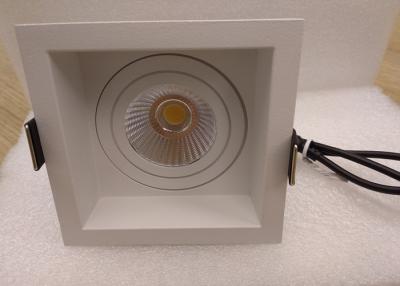 China Fixed Square Interior 7W 2700K COB CITIZEN Ra80 led Downlight for Home for sale