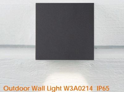China IP65 6W Outdoor LED Wall Lights 3- Step Dimmable Driver / W3A0214 for sale