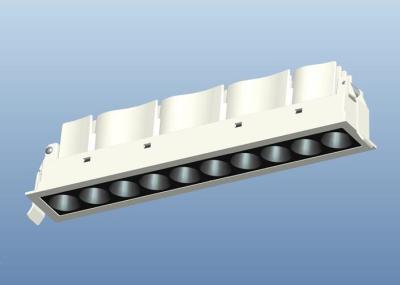 China Recessed Multi head Ceiling LED Grille Downlight Fixture 21W Modern Design for sale