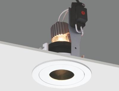 Cina MR16 anabbagliante di alluminio rotondo ha condotto l'uso dell'interno di Downlights R4B0037 dell'alogeno in vendita