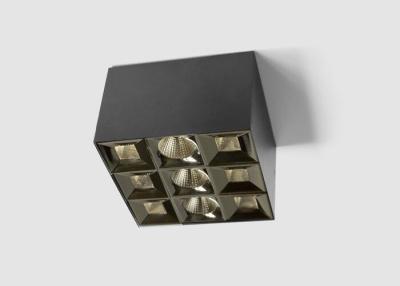 China 60 Degree 18 W Commercial Square LED Downlights / Surface Mount Ceiling Lights for sale