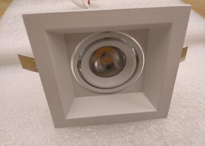 China Shopping Mall 7 Watt Square LED Recessed Downlight 3000K Warm White CE CCC ROHS for sale