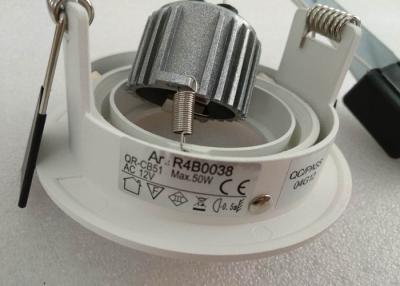 China 50W MR16 GU10 LED Downlights / Garment Store Recessed LED Down Light for sale