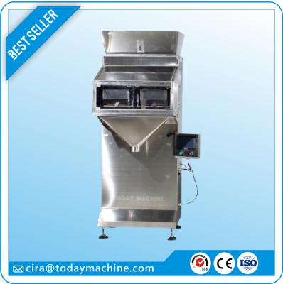 China vibration powder filling machine weight filler powder filler for tea bag seed grain for sale