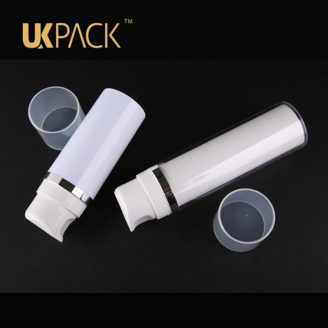 Attractive appearance Double layer 100ml PMMA cosmetic airless bottle