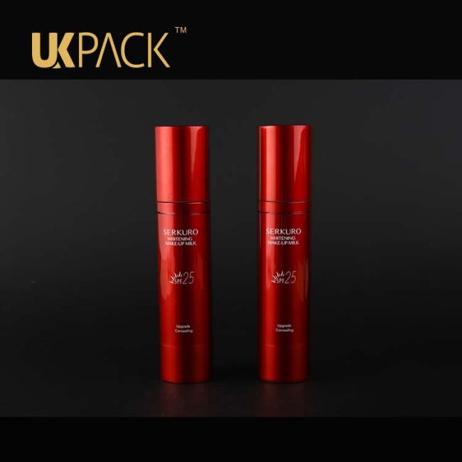 Assessed supplier 50ml-80ml-120ml Double layer PMMA airless bottle cosmetic,airless bottles 50 ml high quality