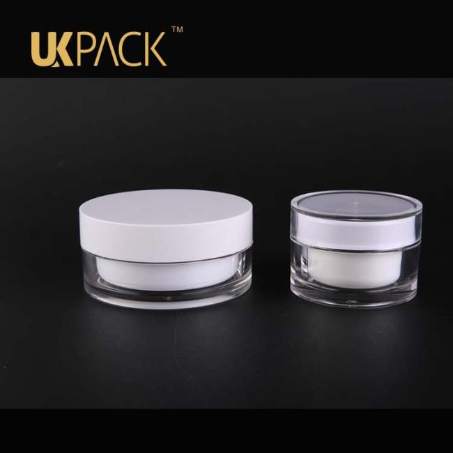 High quality best price 50ml-100ML Double liner cream ceramics Jar