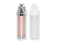 China Multifunctional Skin Care Acrylic Packaging Bottle For Holding Three Liquid 15ml for sale