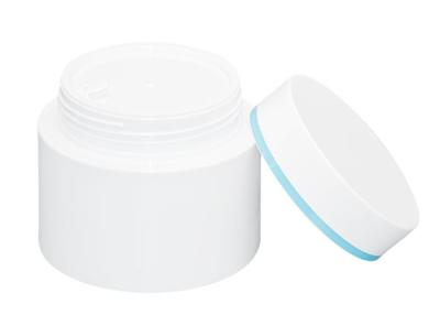 China Sustainable Double Wall 50ml 100ml PP Cosmetic Cream Jars Environmental Protection Packaging for sale