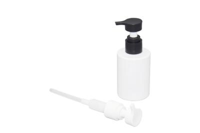 China Empty PET Lockable Flat Pump Lotion Bottle For Creams Hand Sap Body Wash150ml 200ml for sale