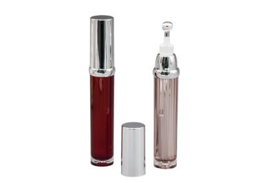 China Custom 15ml Plastic Airless Pump Bottles Eye Serum Massage Applicator for sale