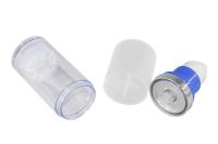 China 30ml 50ml Single Layer AS Airless Bottles With Pump Cap Cosmetic Packaging for sale