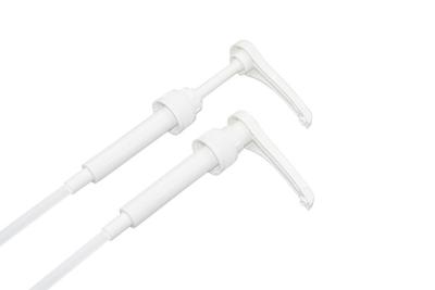 Китай 28-410 полностью пластиковый распределитель насоса пищевого сиропа с узкой головкой 5мл 8мл 10мл продается