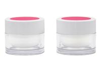 China 50g Leak Proof Cosmetic Cream Jars Full Electroplating Process for sale