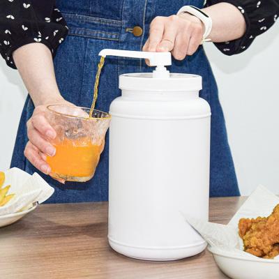 China 5ml 8ml 10ml MD Head Condiment Dispenser Pump Empty 3000ML Plastic Container Bottle for sale