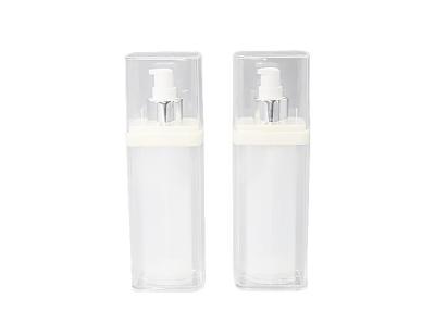 中国 100ml正方形PPヘアケア製品の化粧品のための空気のないポンプびん 販売のため