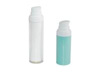 China Refillable PET Airless Pump Container 30ml 50ml Improved Performance 100% PCR for sale