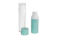 China Refillable PET Airless Pump Container 30ml 50ml Improved Performance 100% PCR for sale